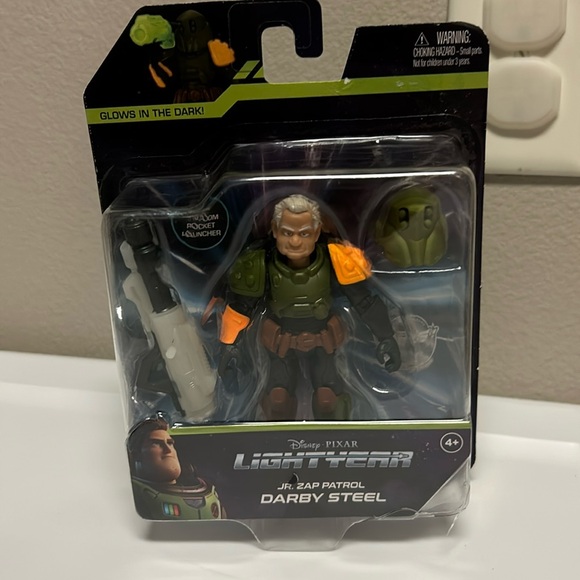Mattel | Toys | New Disney Pixar Lightyear Jr Zap Patrol Darby Steel ...